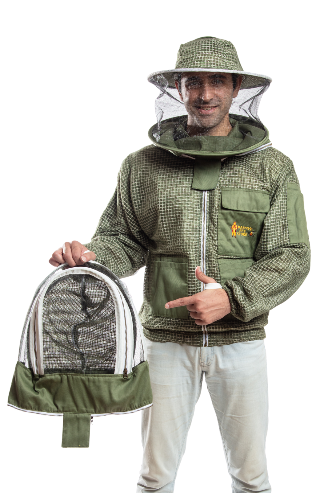 Beekeeping Ventilated Jacket – Massive Bee Store LLC